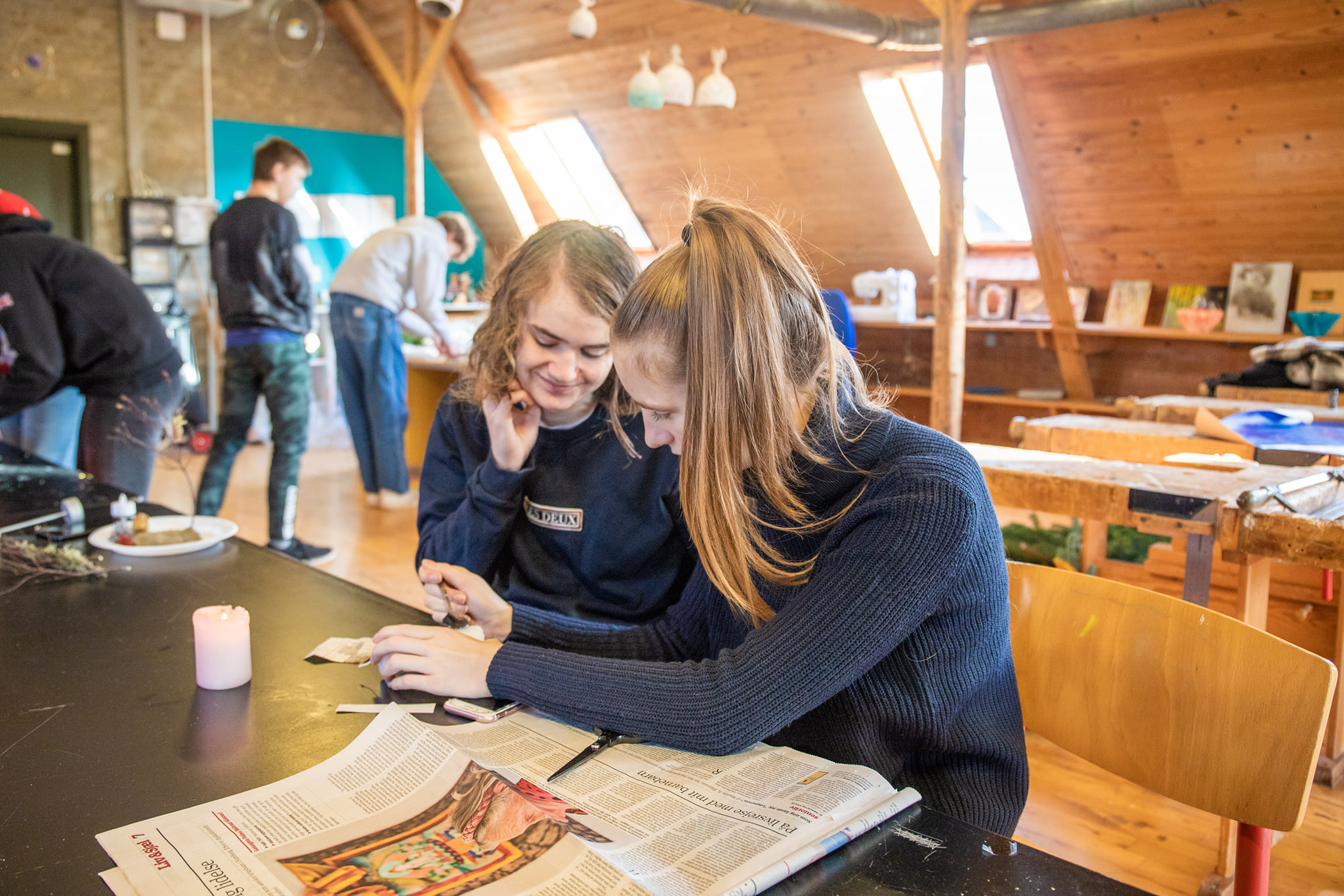 Kreative fag - Skrødstrup Efterskole